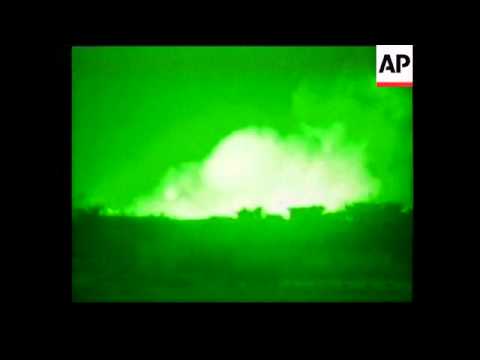 Night vision of attack by US troops on Fallujah - YouTube