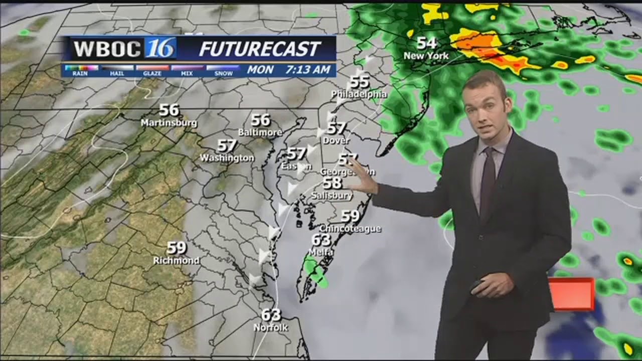 June 3rd, 2018 Full Weather WBOC News at 6 - YouTube