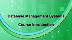 Database Management Systems Course - 2nd Database Course - YouTube