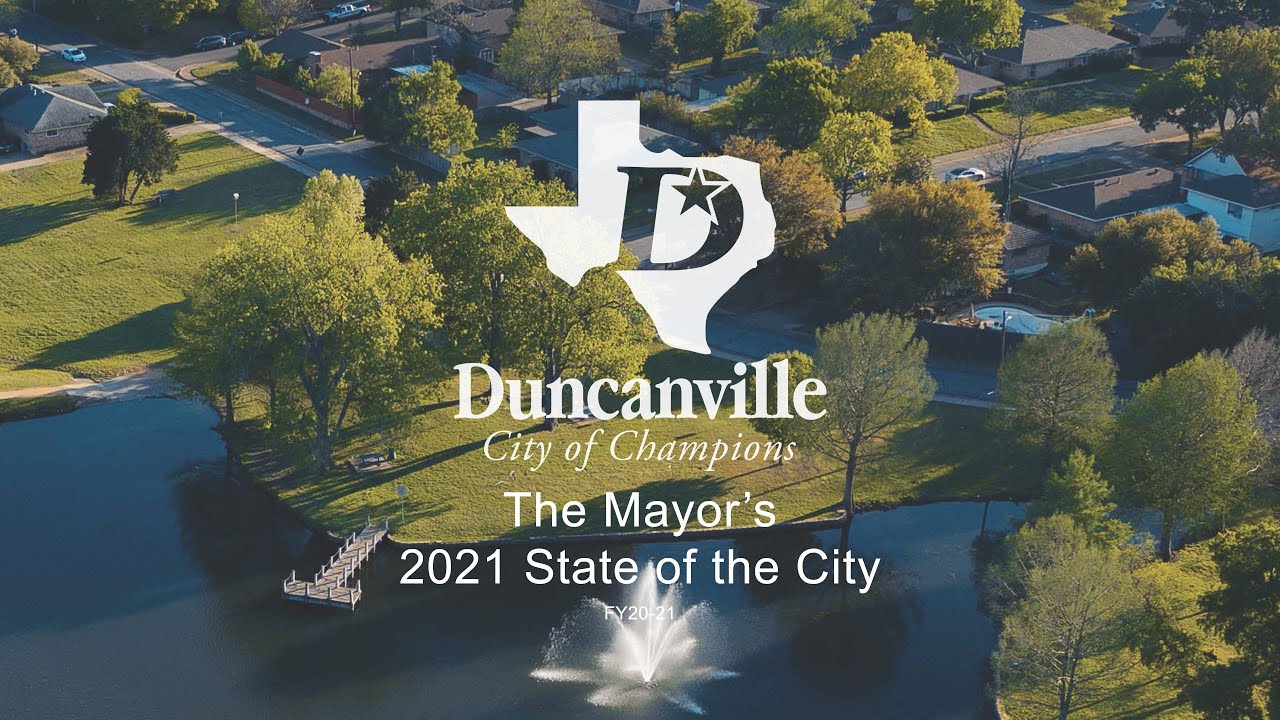 The Duncanville, Texas 2021 State of the City - YouTube