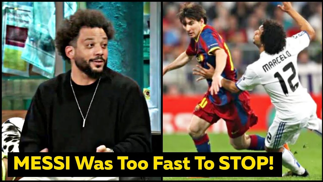 🔥Marcelo Admits MESSI Was Too Fast for Him to Even Foul in the GOAT ...