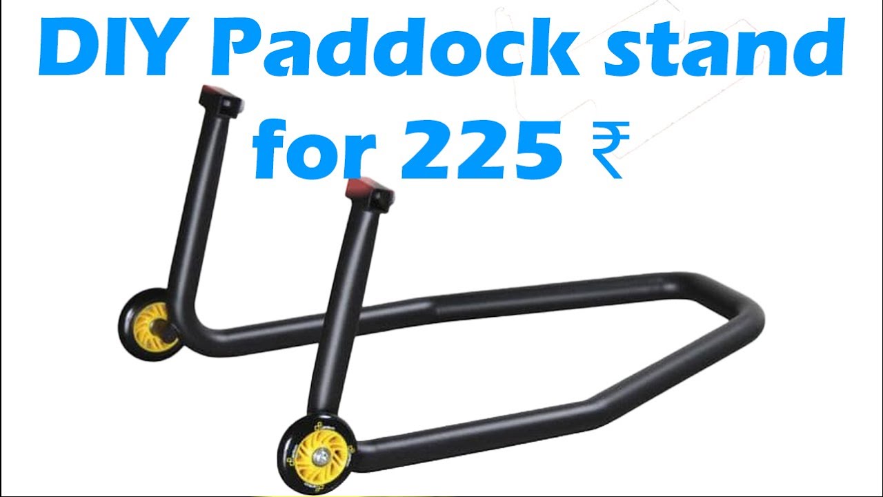 DIY Paddock Stand: A Game-Changer for Ather 450X! - YouTube