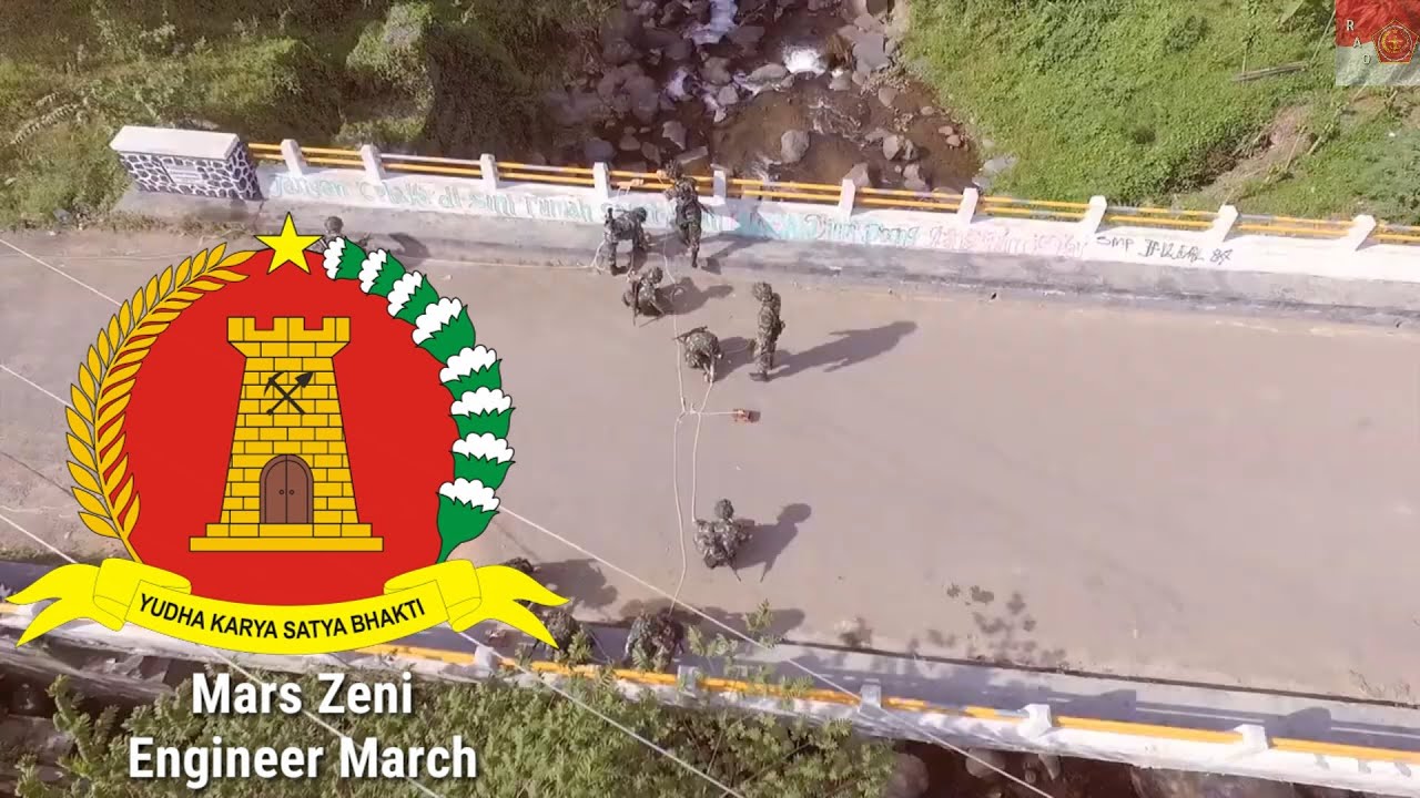 Indonesian Military Song - Mars Zeni (Engineer March) - RAO Channel - YouTube