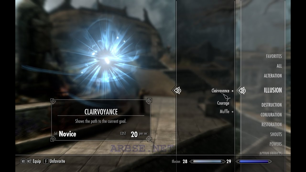 Skyrim:how to get the clairvoyance spell for free - YouTube