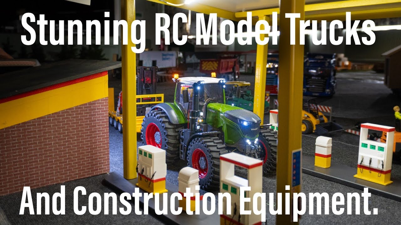 Stunning RC Model Trucks And Construction Equipment. - YouTube