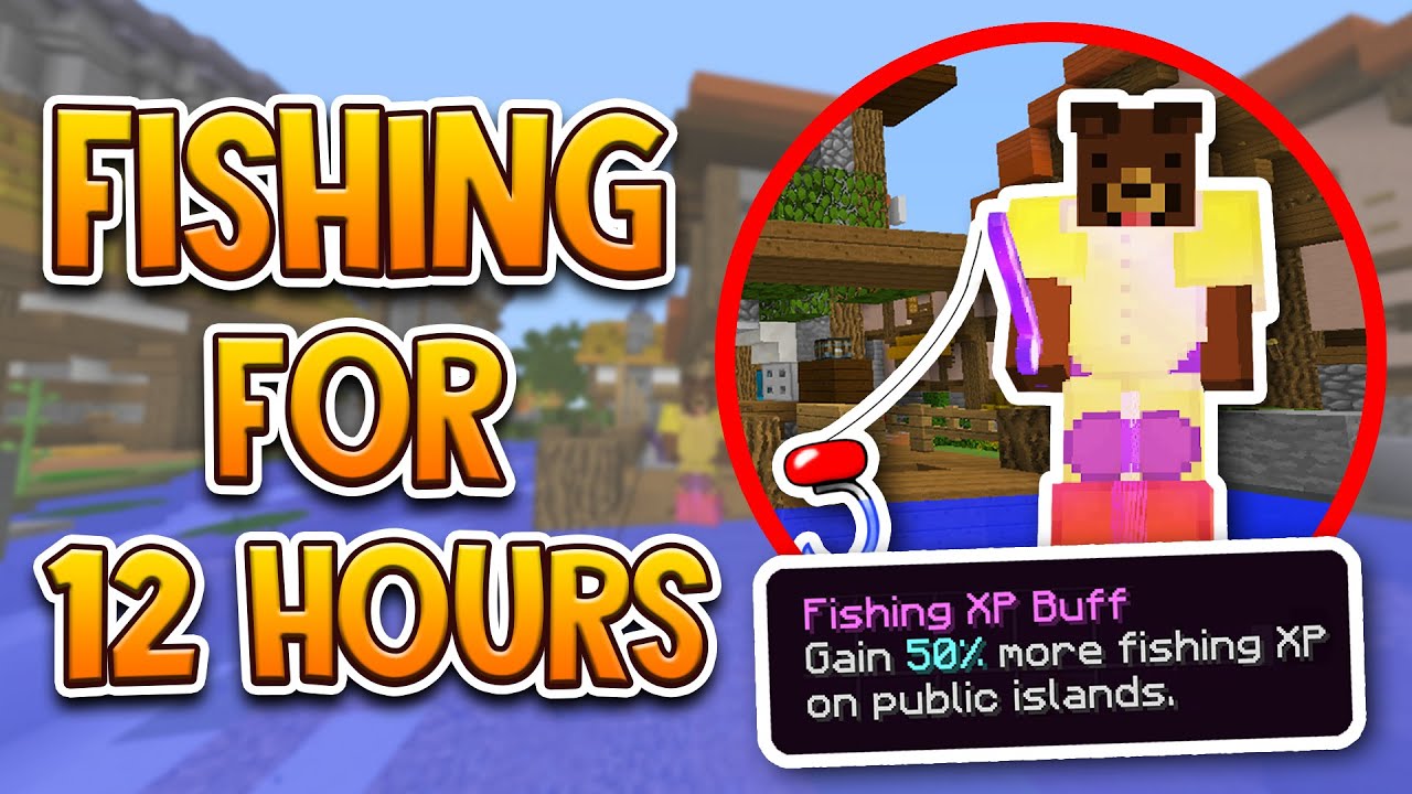 HYPIXEL SKYBLOCK | fishing for 12 HOURS *CRAZY RESULTS* - YouTube