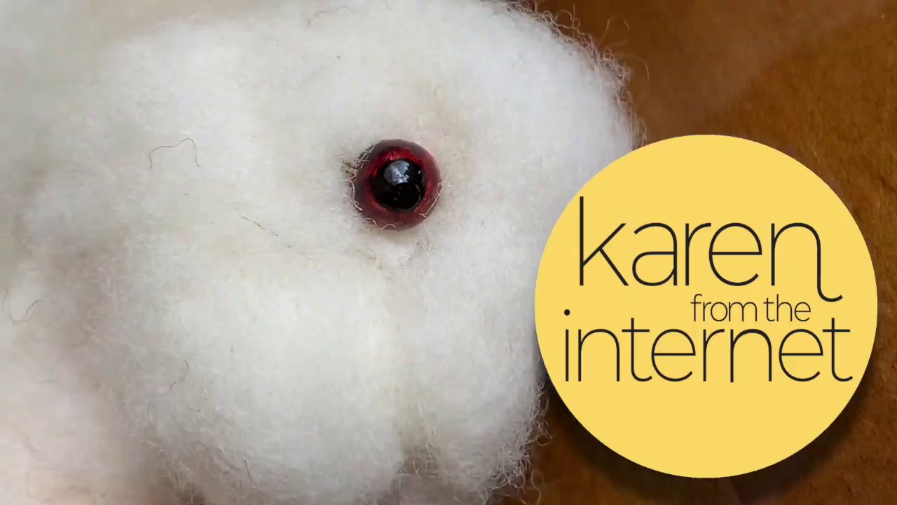 Easy Eye for Felting - YouTube