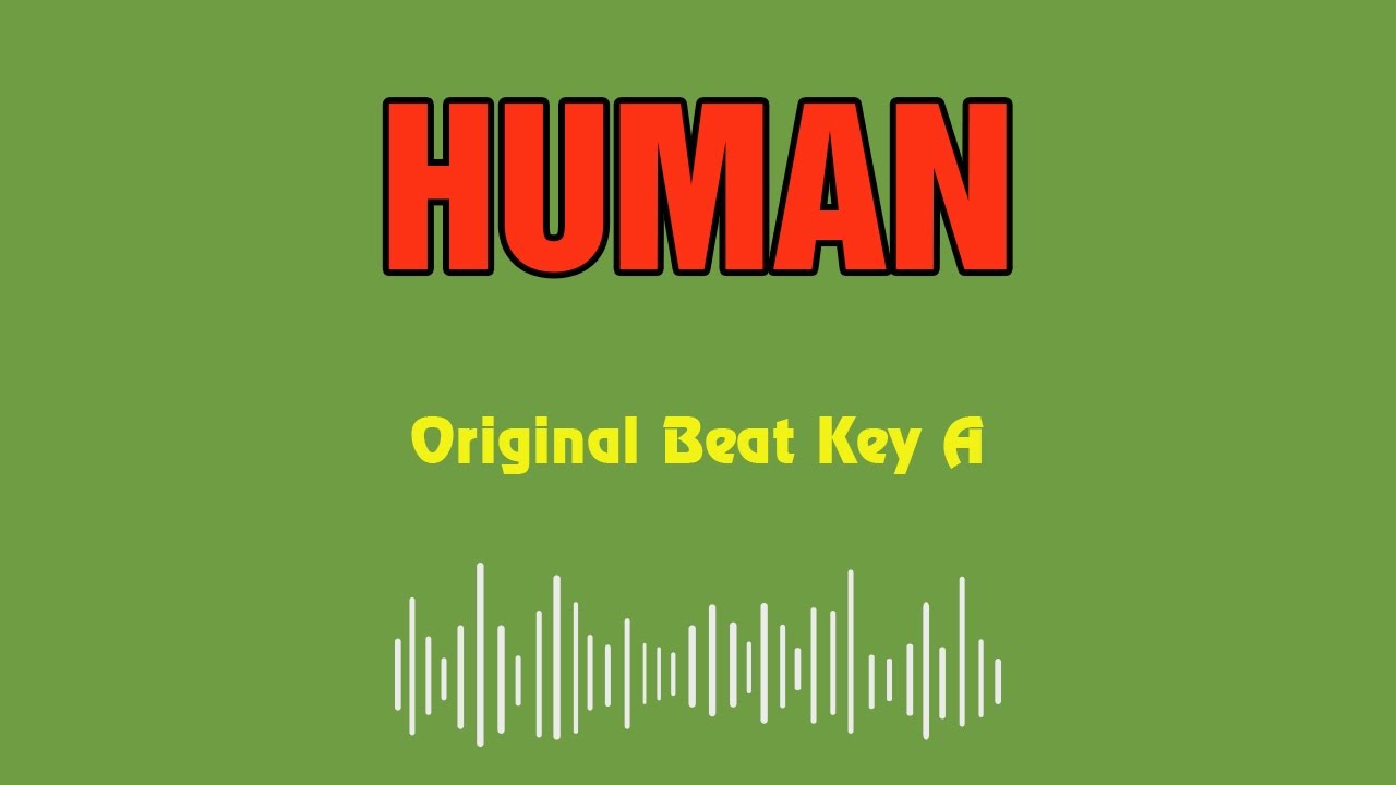 Rag'n'Bone Man Human Karaoke 12 tones _ Original beat_ Key A - YouTube