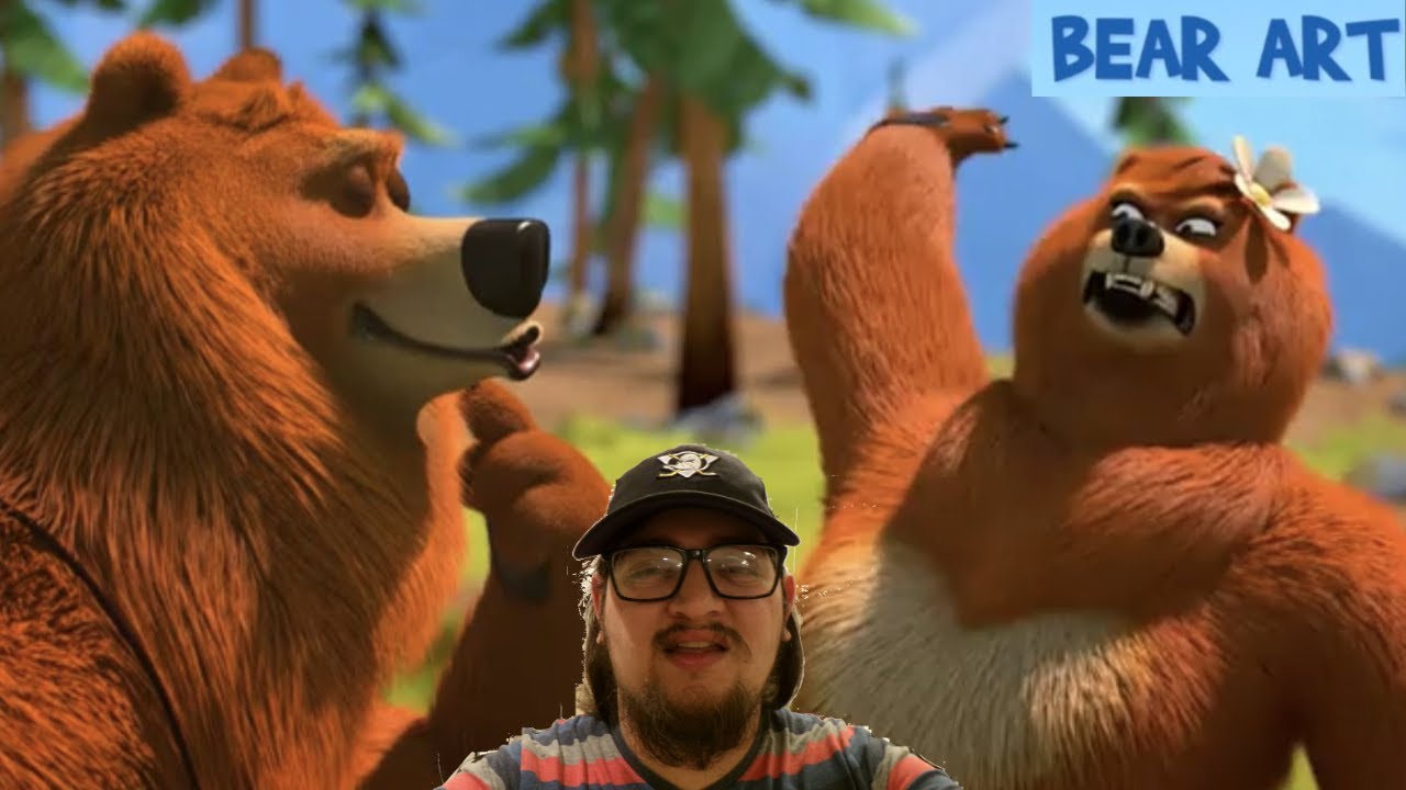 Grizzy and the Lemmings: Bear Art – First Time Watching: Can Grizzy win ...