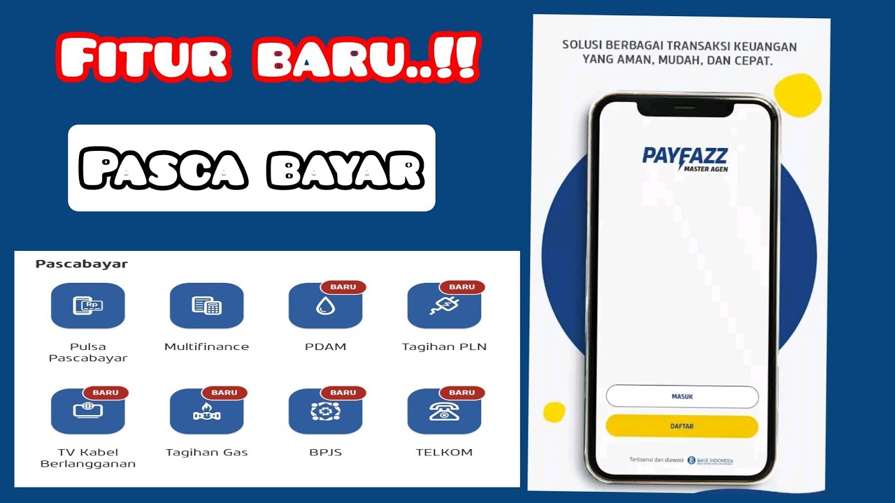 Fitur baru di Aplikasi Payfazz Master Agen - YouTube