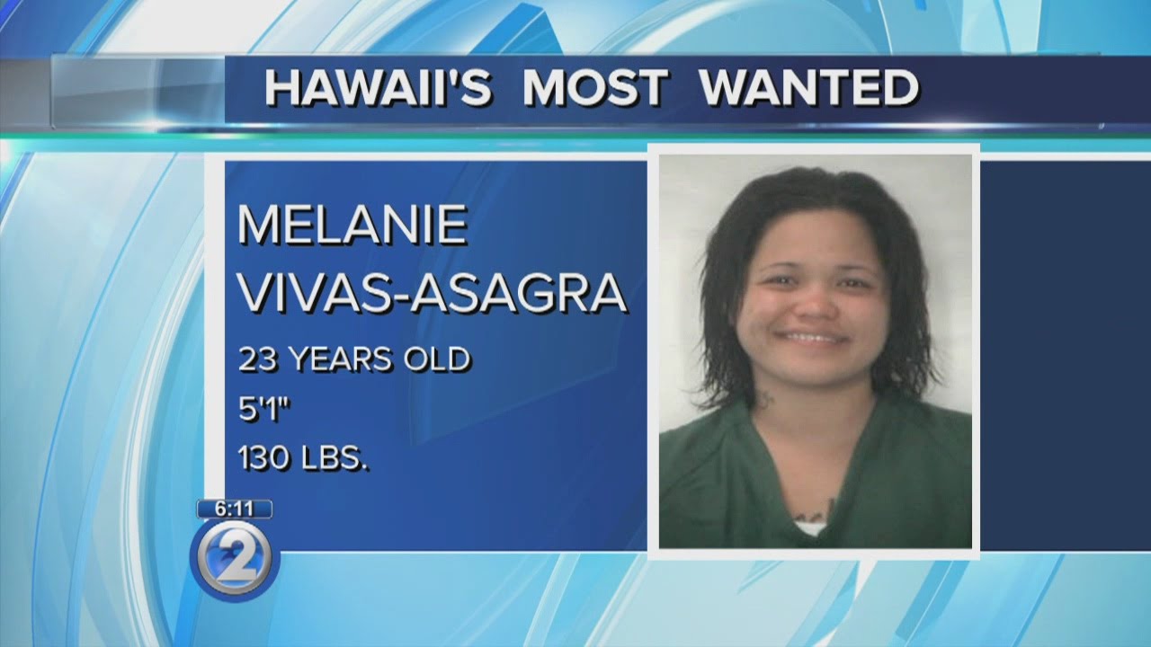 Hawaii's Most Wanted: Melanie Vivas-Asagra - YouTube
