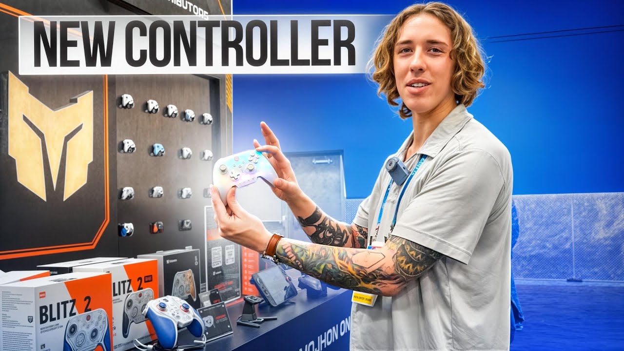 Mojhon Released A New Controller At CES 2026 - YouTube