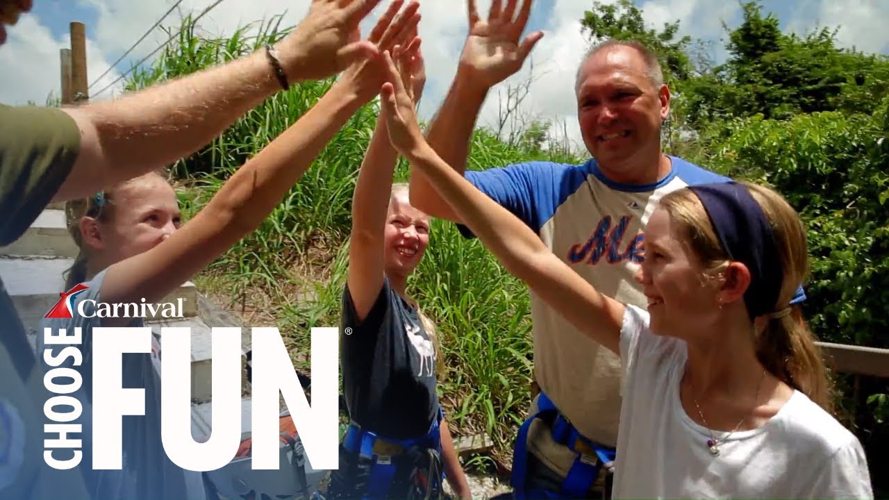 Aerial Trek Ziplining in Barbados | Shore Excursions | Carnival Cruise ...