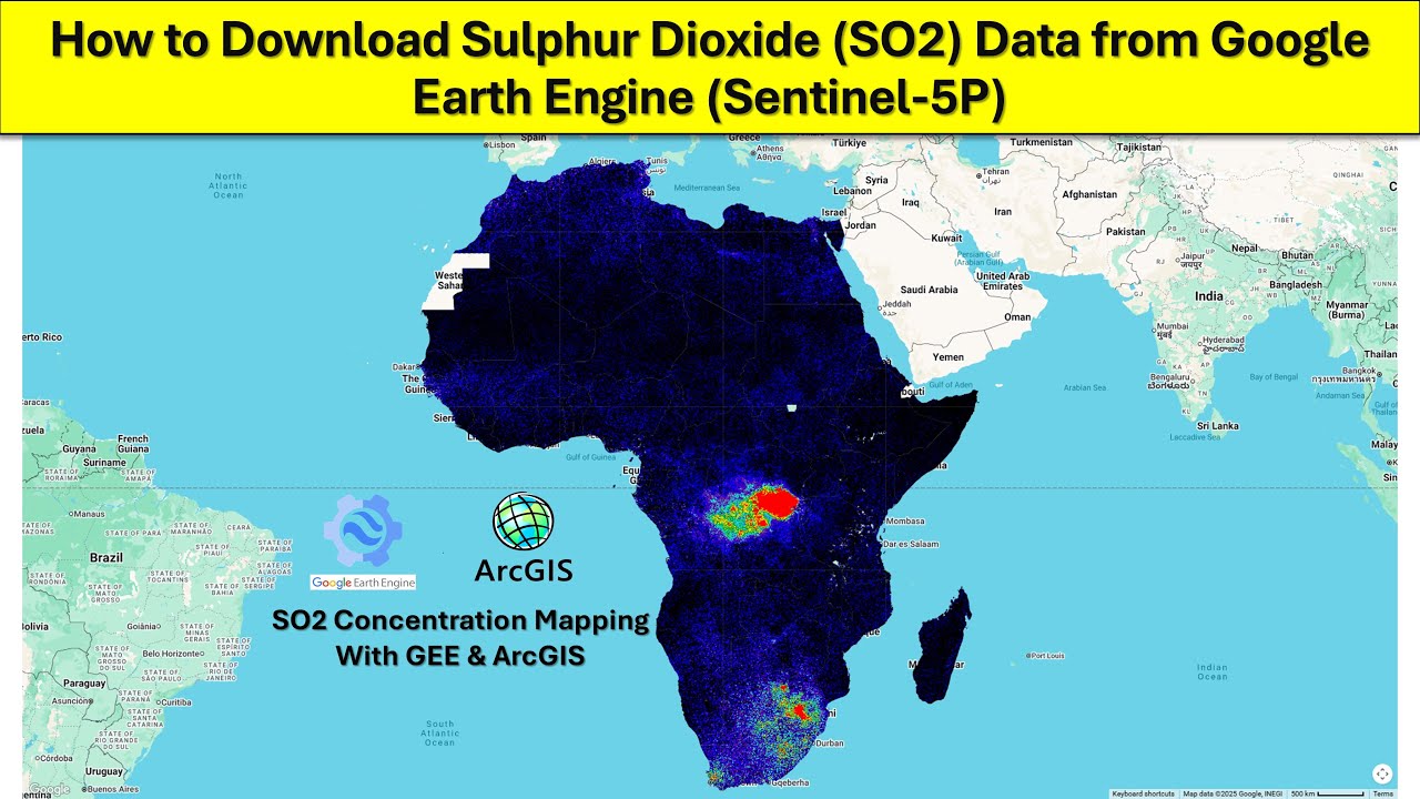 How to Download Sulphur Dioxide (SO2) Data from Google Earth Engine ...