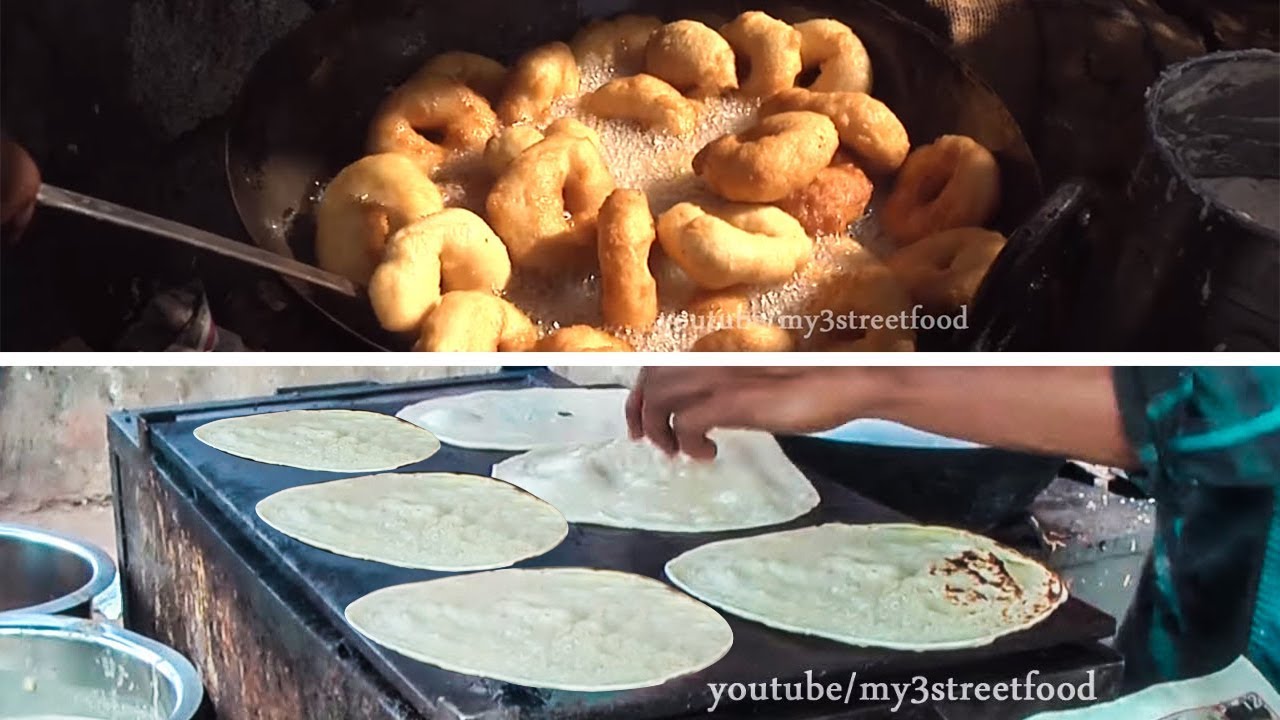 TOP 10 BREAKFAST RECIPES | INDIAN STREET FOODS - YouTube