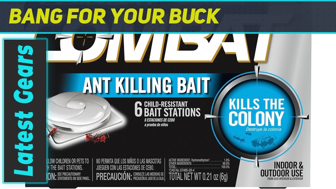 Combat Ant Bait Stations: Effective Ant Killer? - YouTube