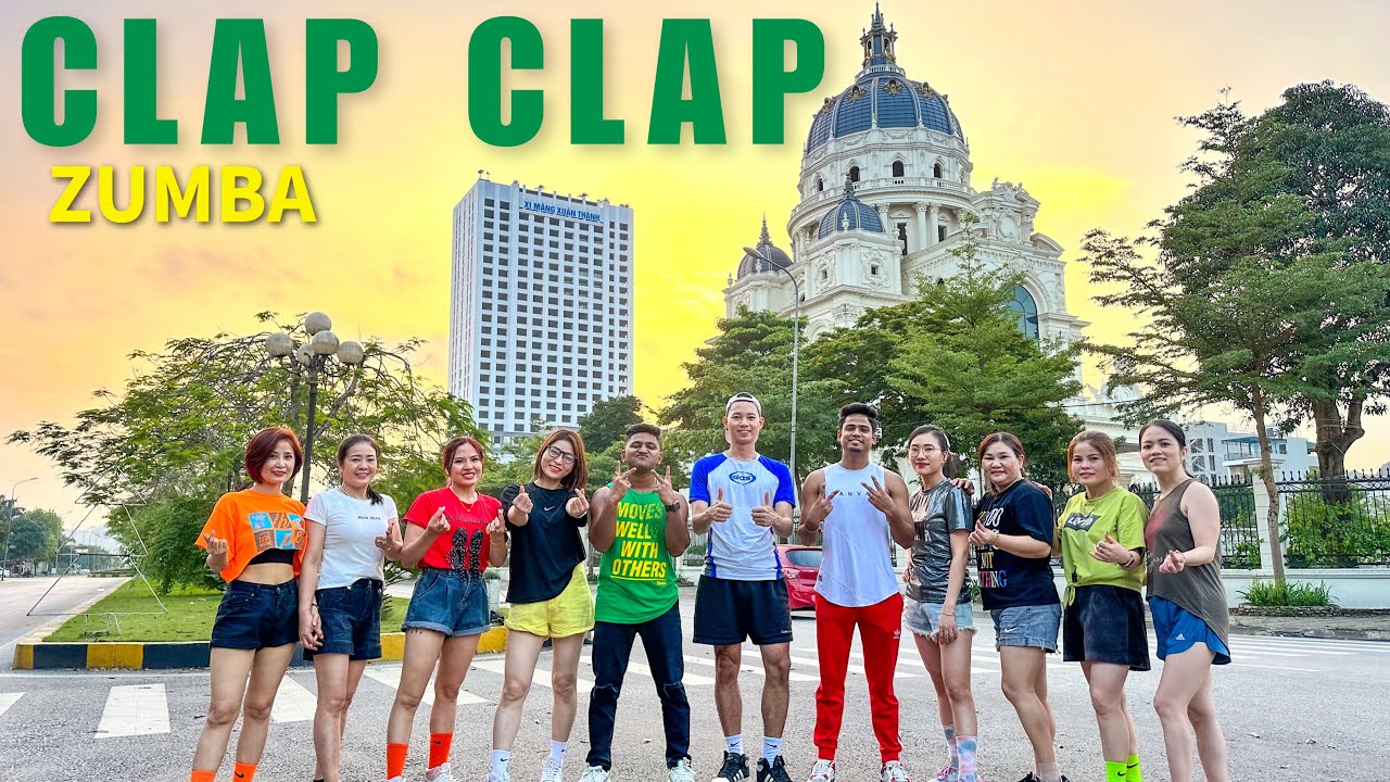 Zumba CLAP CLAP 🔥 Easy Zumba Cover 😍 Johny Pal Choreography 🤞🏼 - YouTube