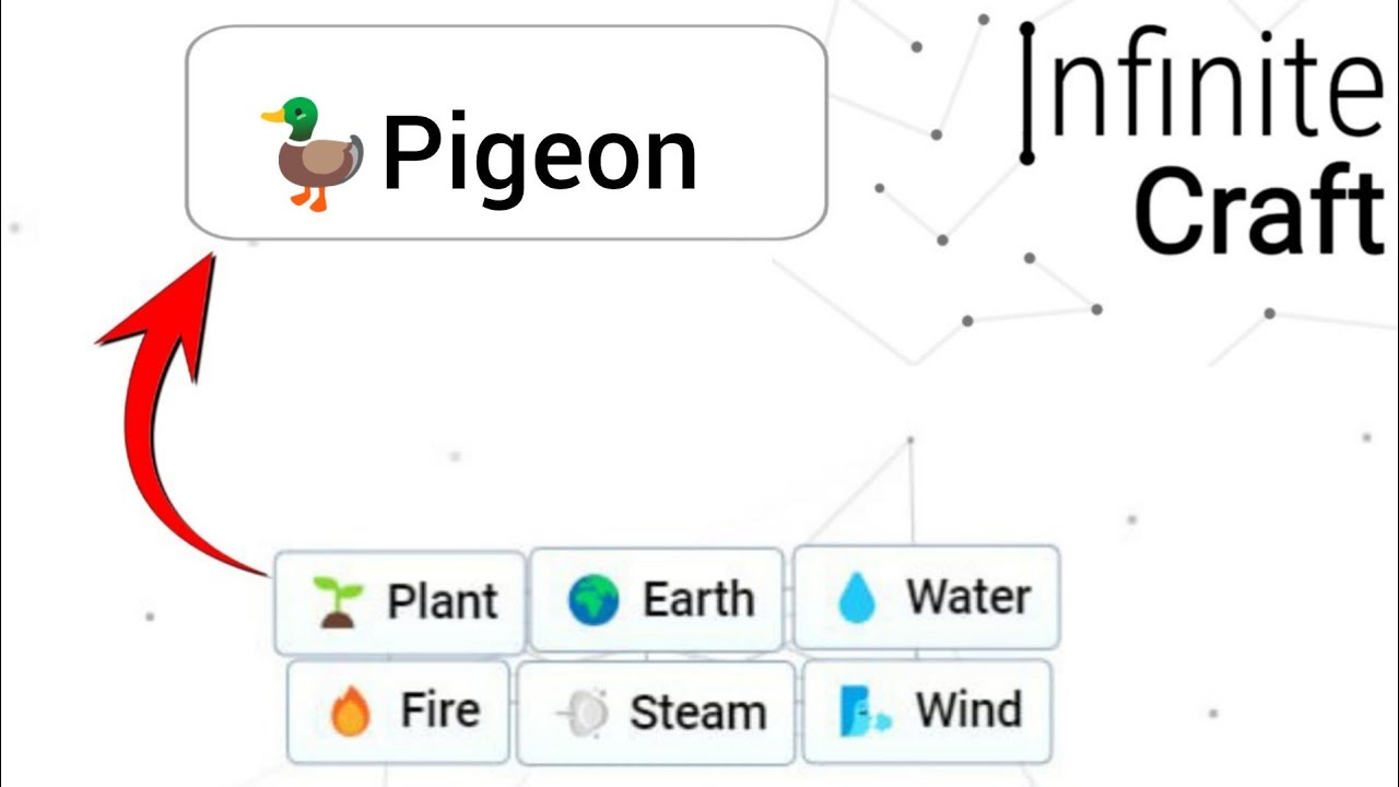 How to make Pigeon in infinite craft | infinity craft - YouTube