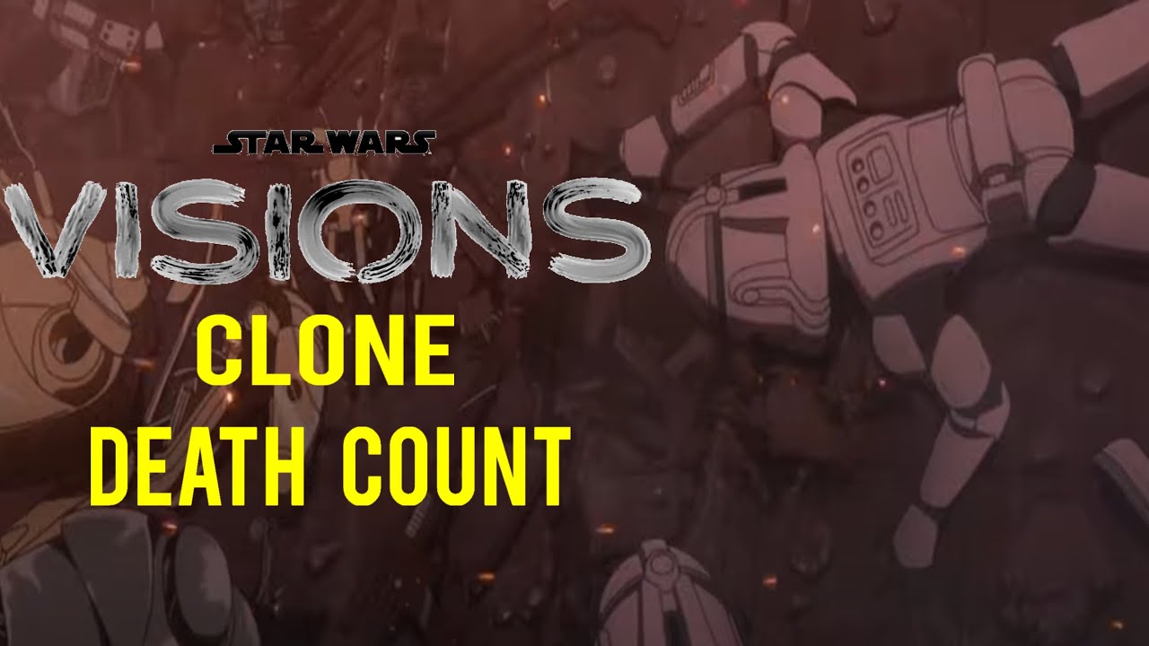 Star Wars Vision Clone Death Count - YouTube