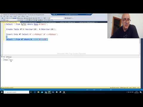 NVarchar Data - YouTube