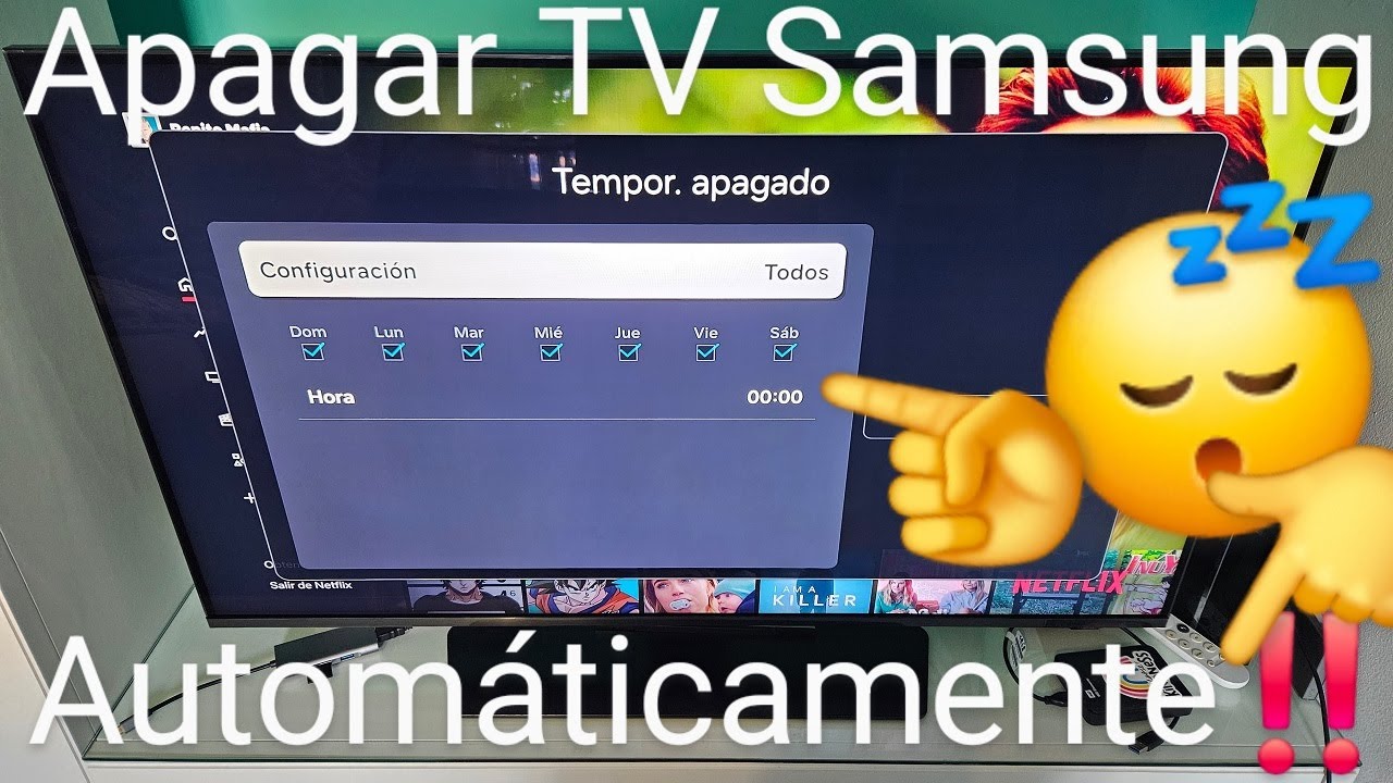 📺🕐 Como APAGAR un SAMSUNG SMART TV AUTOMÁTICAMENTE con un TEMPORIZADOR ...