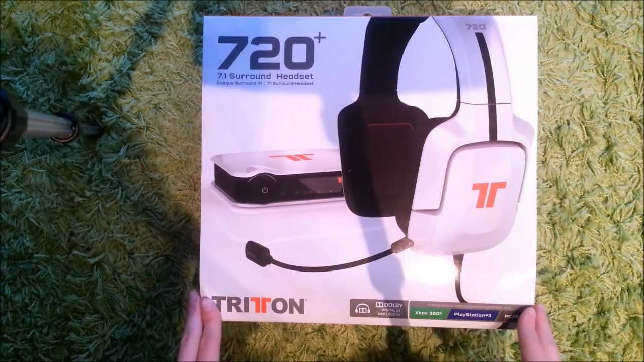 Tritton AX-720+ 7.1 Headset Review & Unboxing Deutsch/German - YouTube