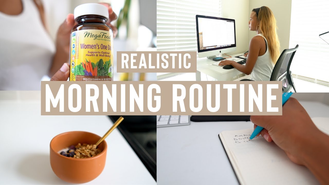 Simple and REALISTIC Morning Routine | As Full Time Content Creator ...
