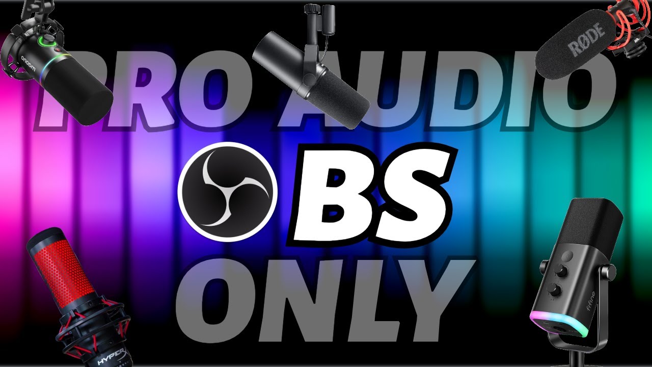 How to make a Mic sound Good on OBS Studio | Setup Settings and Filters ...