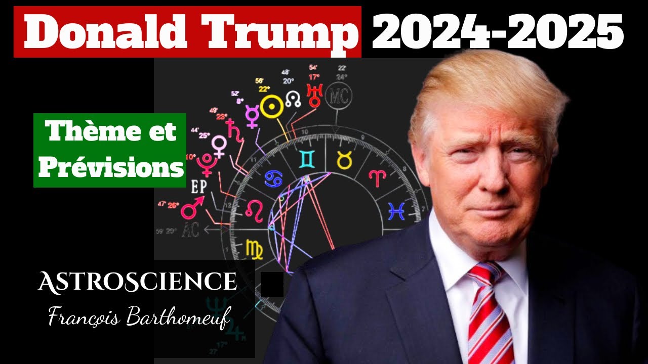 Donald Trump : Thème Astral approfondi et Prévisions 2024-2025 - YouTube