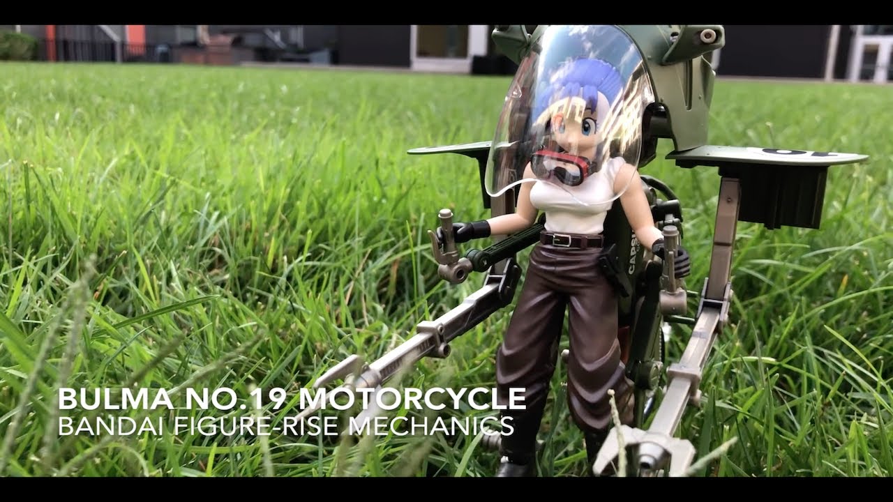 [Build & Review] Dragon Ball Bulma No.19 Motorcycle | Bandai Figure ...