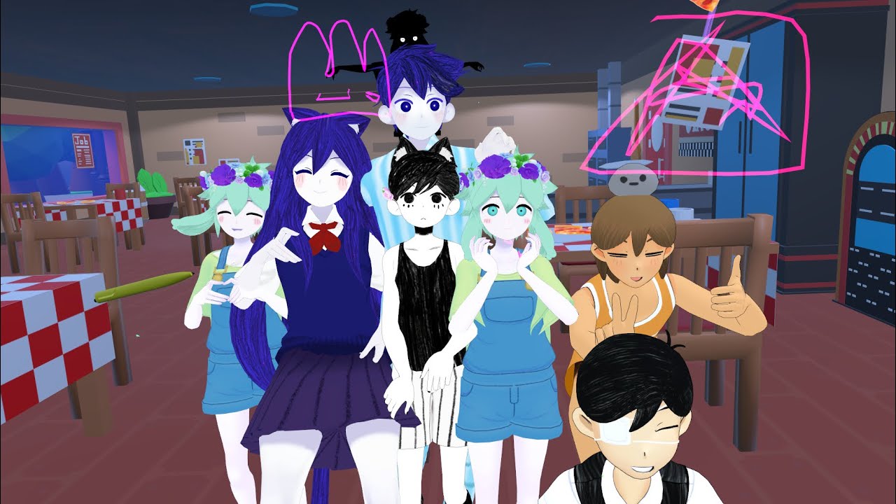 The omori friend group screenshots. - YouTube