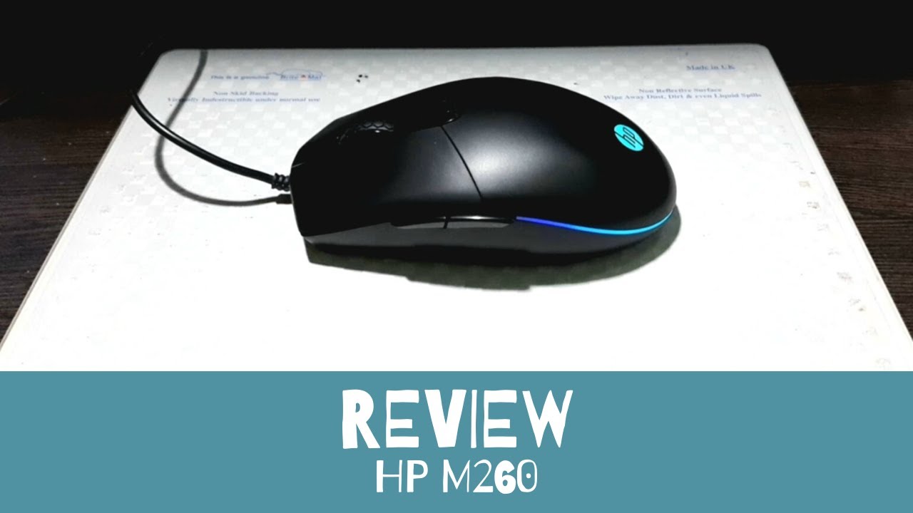 Review Mouse Gaming HP M260 (Indonesia) - YouTube