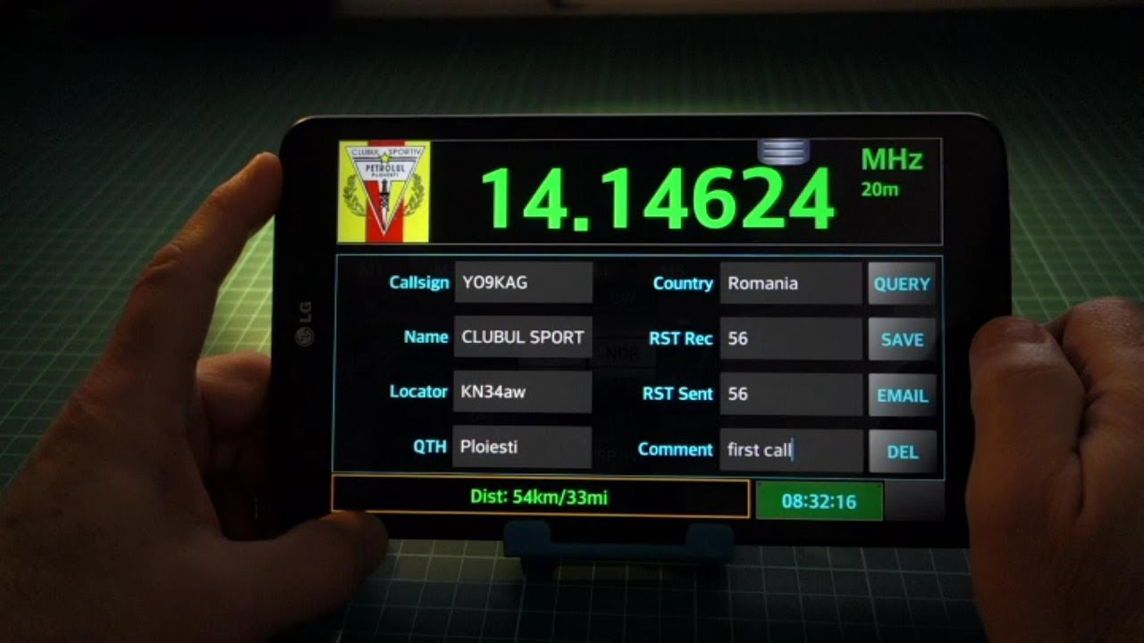 What's new in Pocket RxTx v2.1 - Call logging in ADIF format - YouTube