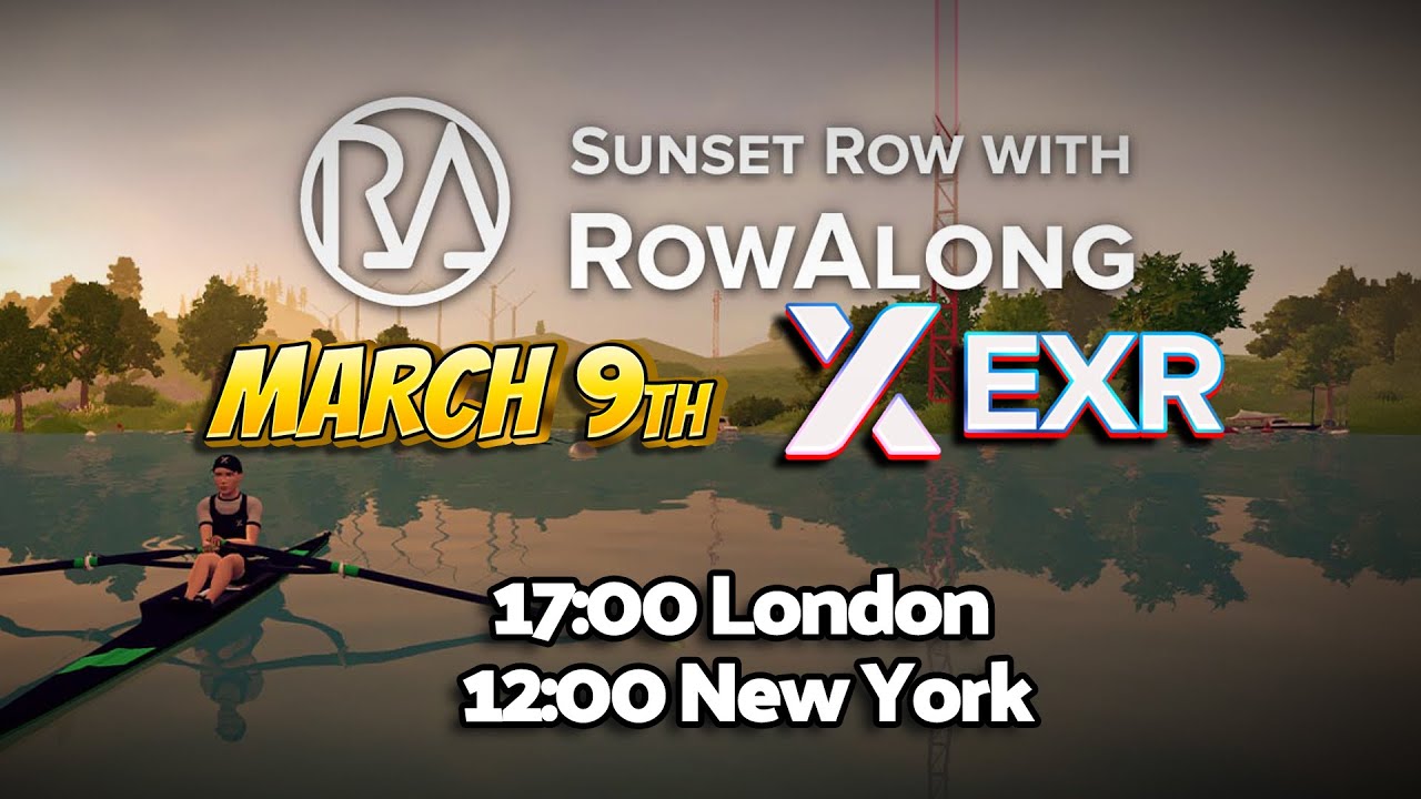 🔴 LIVE Group Row: 9th March 17:00 UK - 30-Min Sunday RowAlong | All Levels, Any Rowing Machine ...