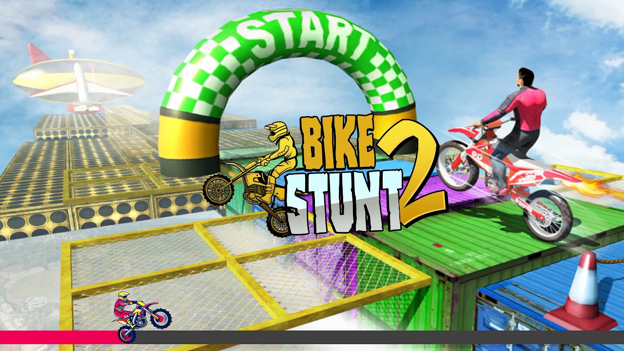 Bike stunt master 2 game - YouTube