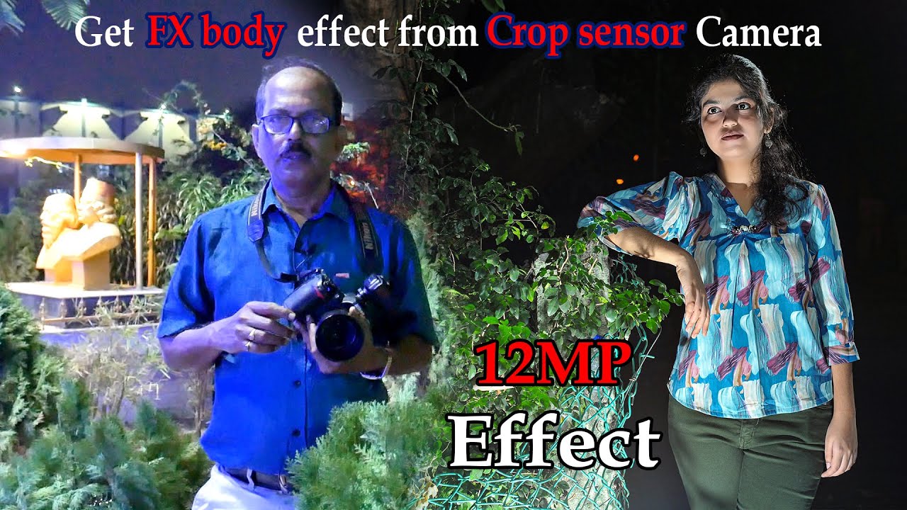 Get FX body effect from crop sensor Camera Nikon D300 12mp - YouTube