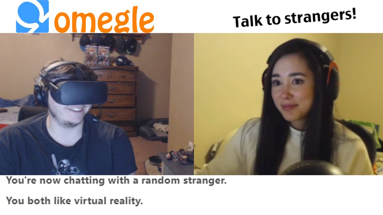 I went on Omegle while in Virtual Reality.. - YouTube