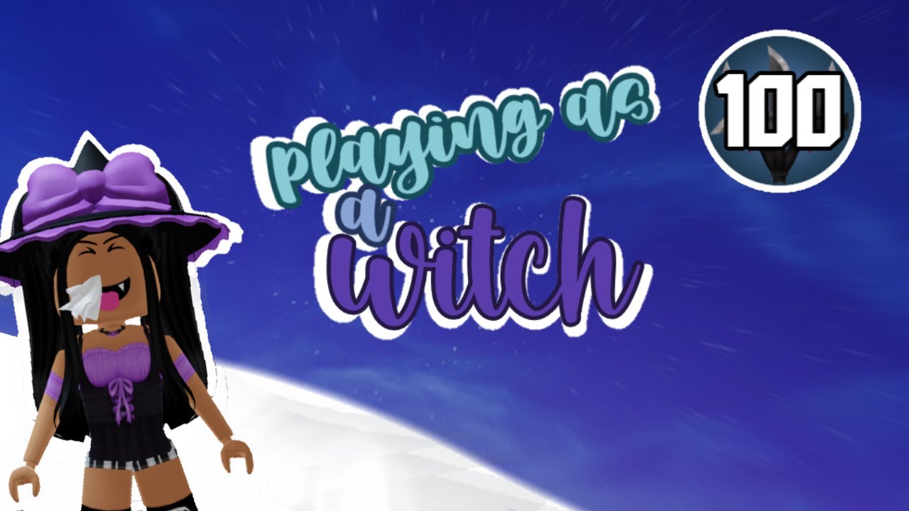 [MM2] PLAYING AS A WITCH! - YouTube