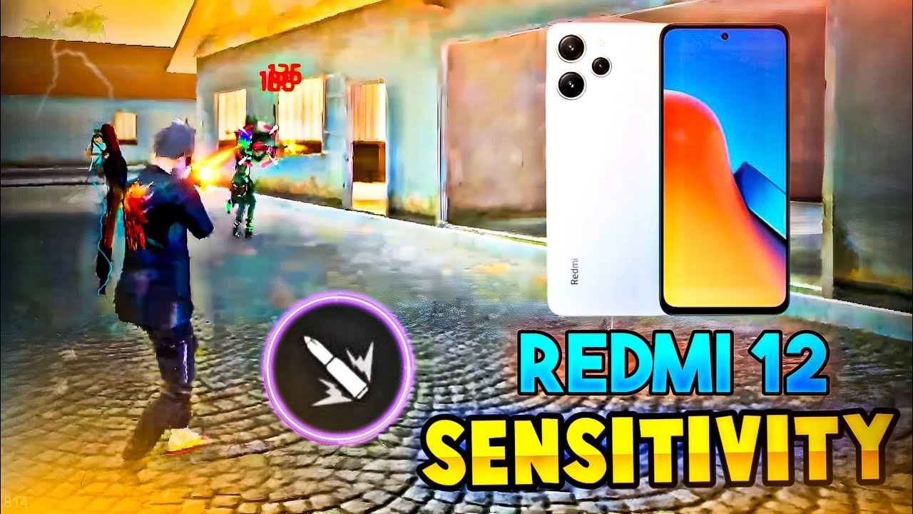 Redmi 12 free fire sensitivity settings ||free fire sensitivity ...