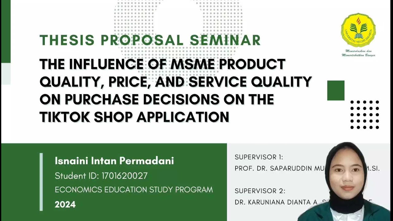 The Influence of MSME Product Quality, Price and Service Quality on ...