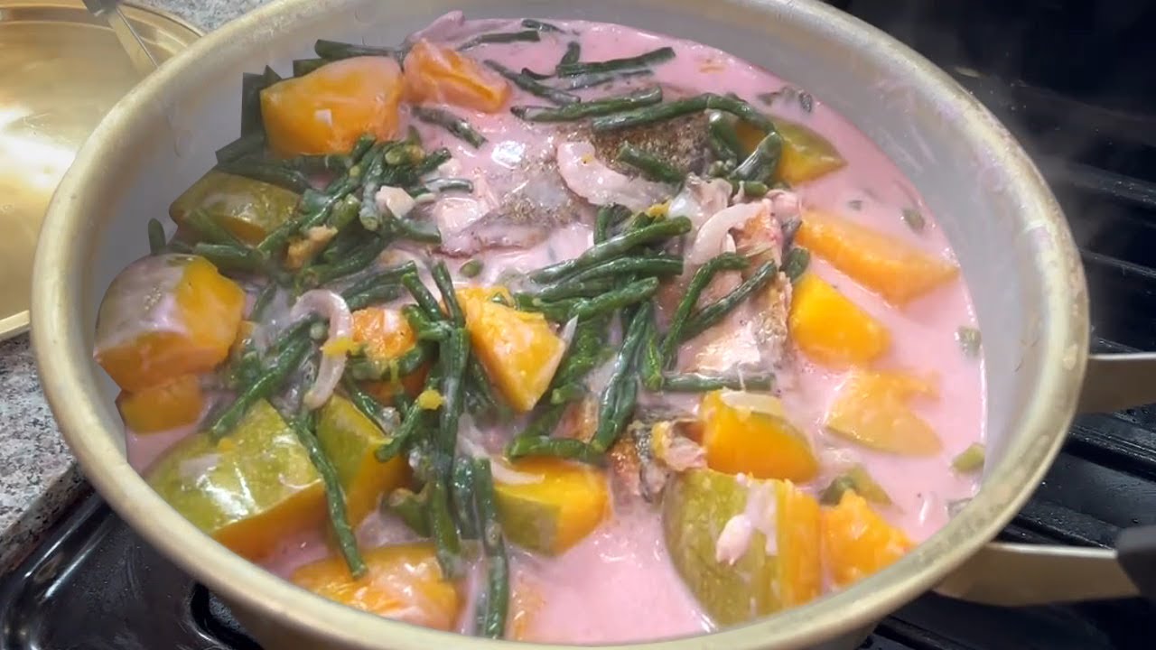 Sauteed Pumpkin Squash And Long Beans | Dimples Life Cooking - YouTube