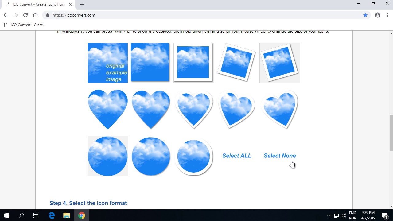 Transforma orice imagine in iconita cu ICOConvert - YouTube