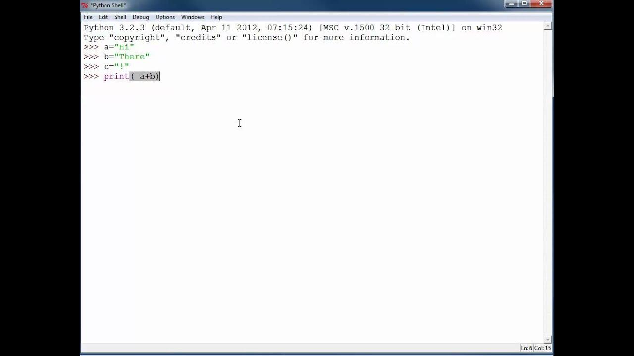 Chapter 7: Splitting Strings - YouTube
