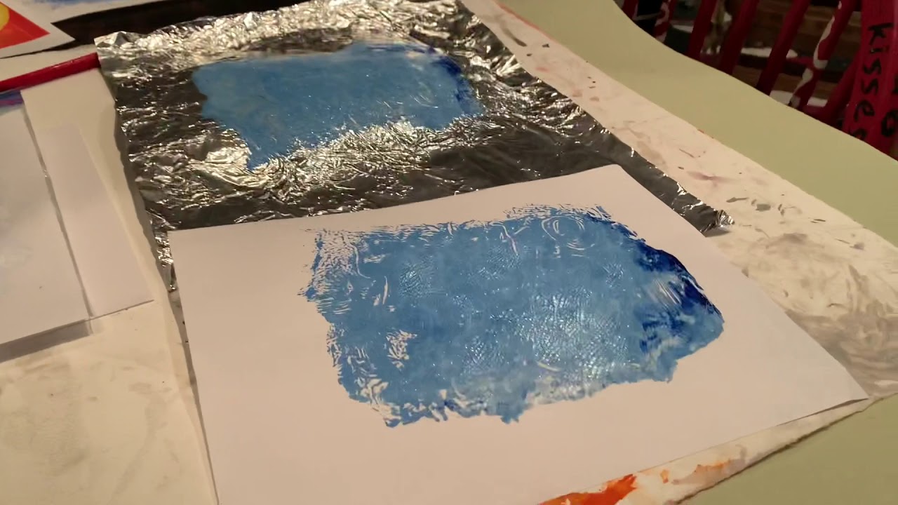 Island of the Blue Dolphin Mono Print - YouTube
