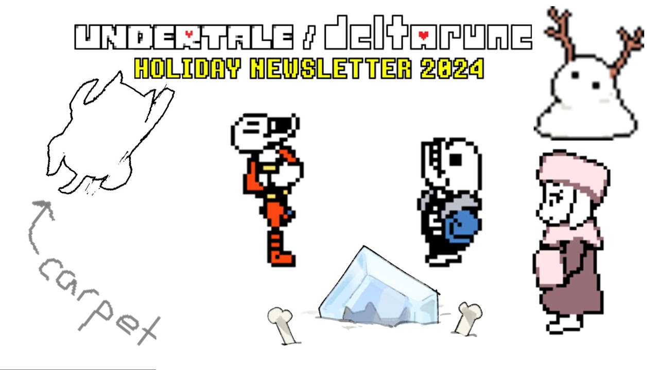 UNDERTALE Holiday Newsletter 2024 reaction and analysis - YouTube