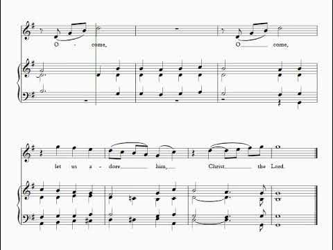Adeste Fideles (O come, all ye faithful) Descant by John Ross - YouTube