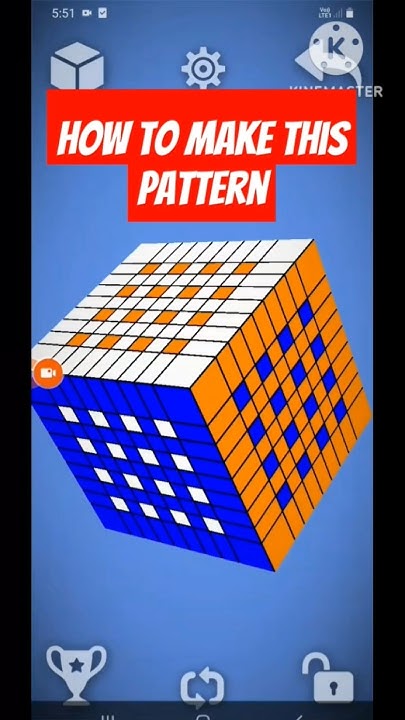 9x9 Rubik's cube dot pattern tutorial #shorts#rubikscube #cube - YouTube