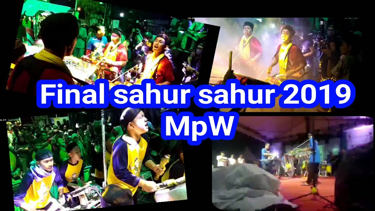 Sahur sahur final 2019, festival sahur sahur 2019 - YouTube