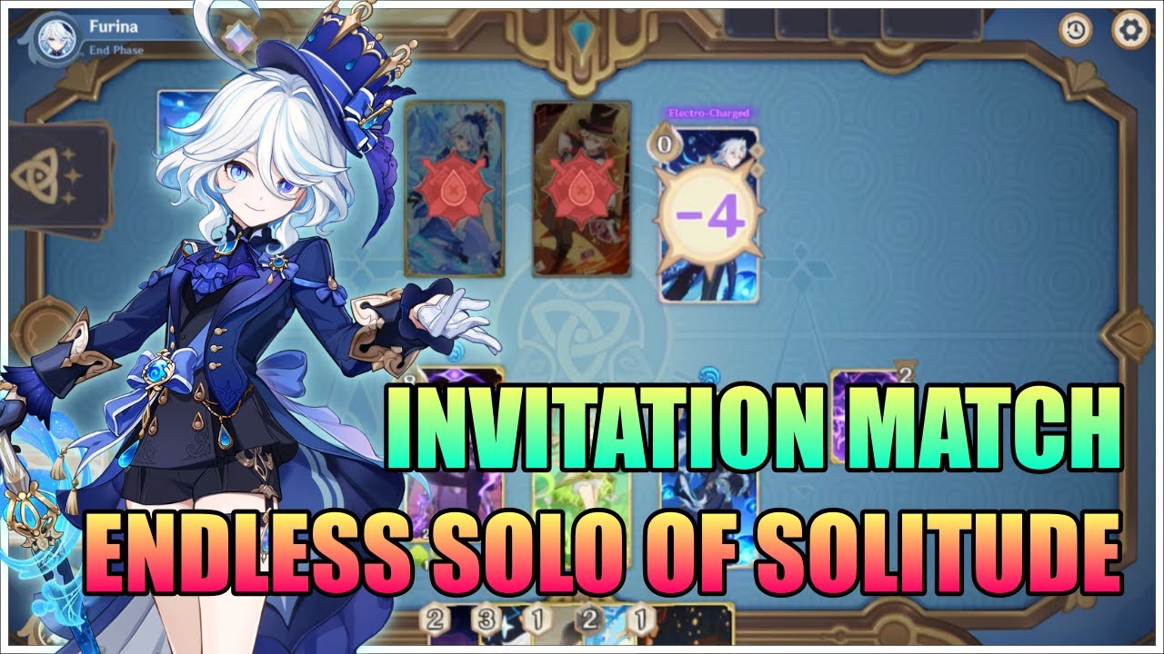 How to Beat Furina at TCG (Invitation Match) - Genshin Impact - YouTube