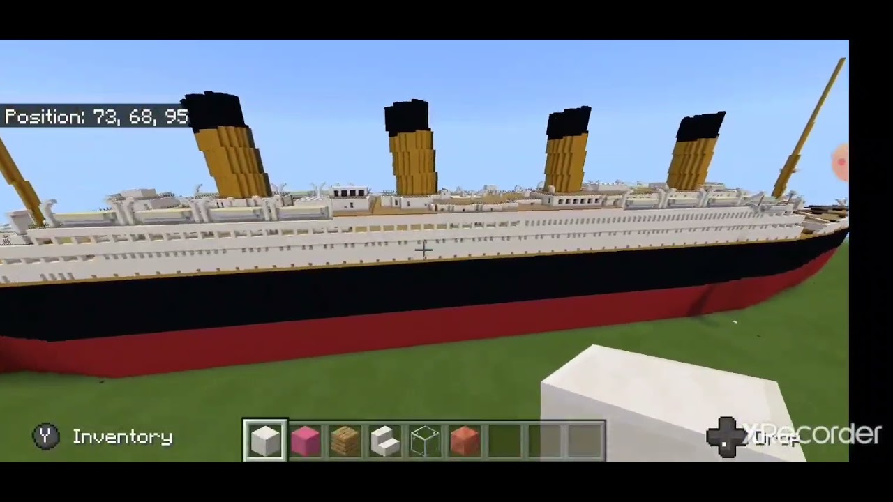 RMS Titanic minecraft tutorial #5 - YouTube